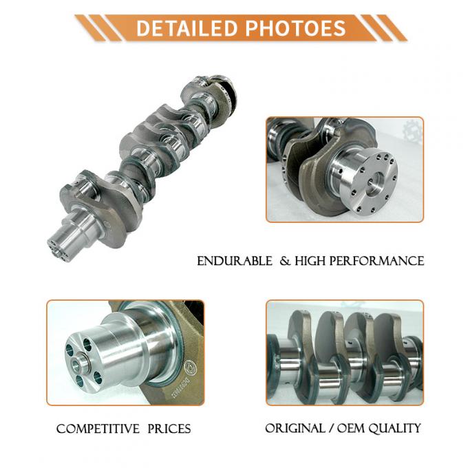 Genuine Cummins Forged Crankshaft 3917320 For 6CT Engine Assembly